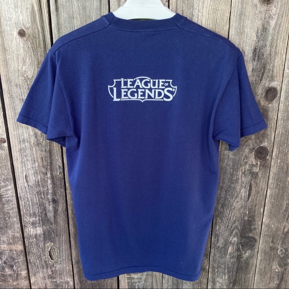 League of legends | Shirts | League Of Legends Video Game Shirt Navy ...